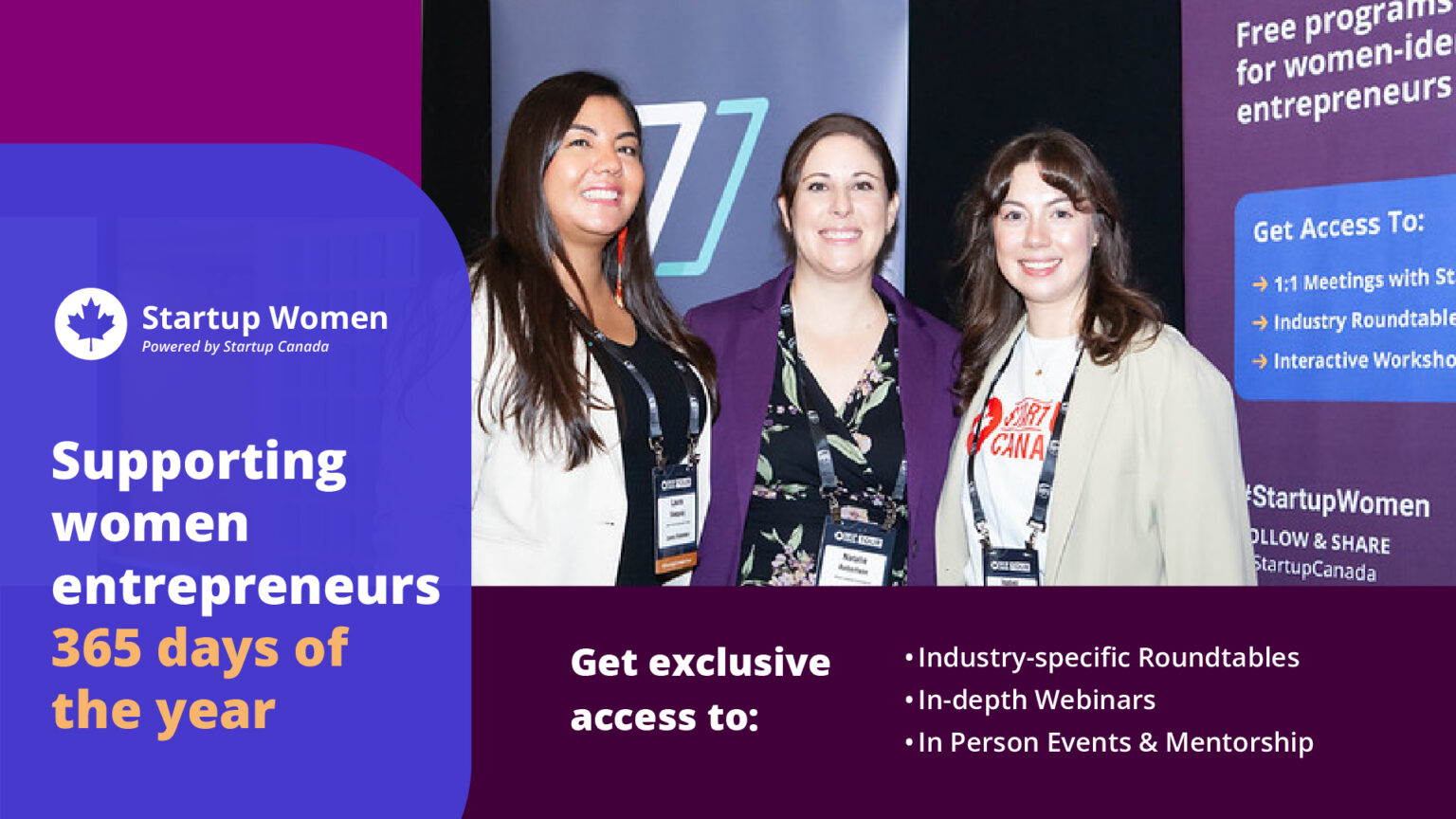 Startup Canada Launches Startup Women 2026: Advancing Women-Identifying ...